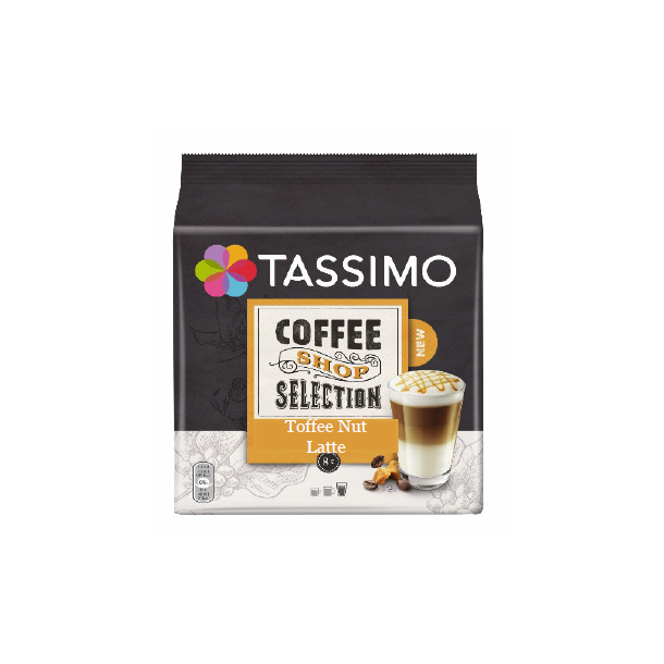 Tassimo Coffee Shop Selections Toffee nut latte - Tassimo kapsler ...